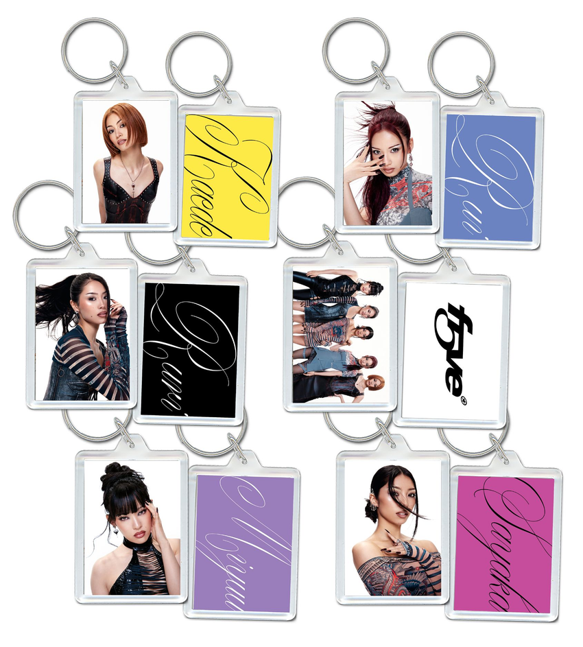 sequence 01 member keychain – F5VE official store